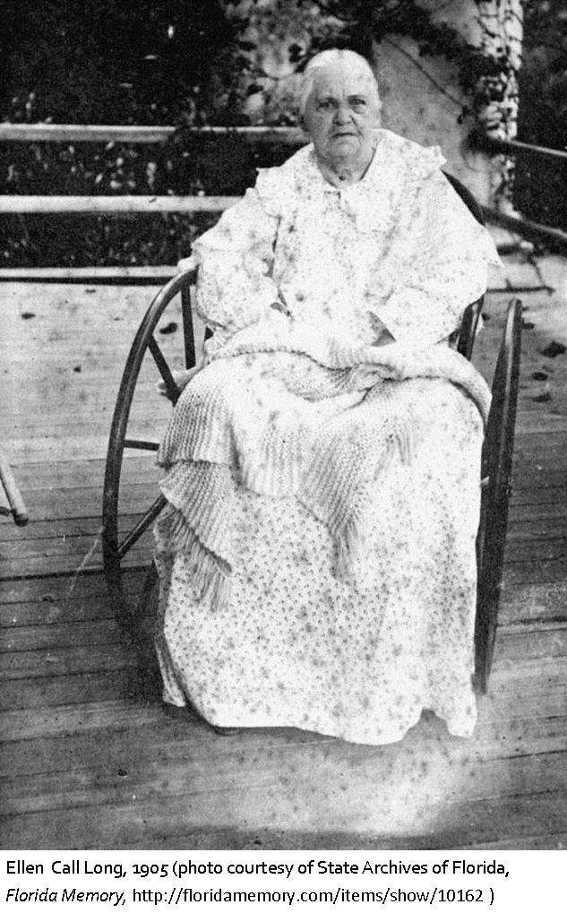 Ellen Call Long dies | Florida Historical Society